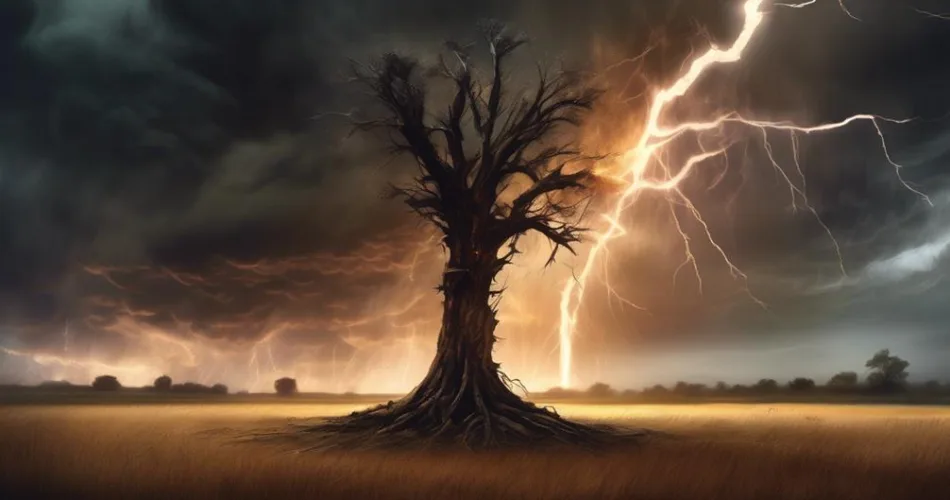 8 Tree Struck By Lightning Spiritual Meanings [New Info!]