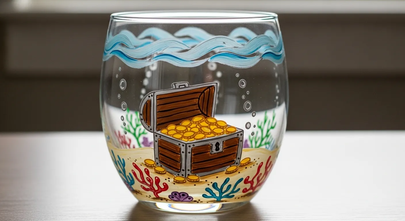 18 Unique Painted Glass Cup Ideas For Everyday Delight